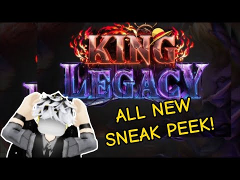 KING LEGACY ALL NEW SNEAK PEEK! - YouTube