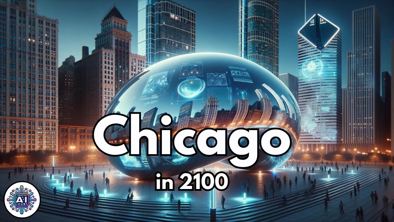 🌆 Chicago 2100: A Futuristic Journey Through AI-Imagined Landmarks! 🚀🏙️ ...