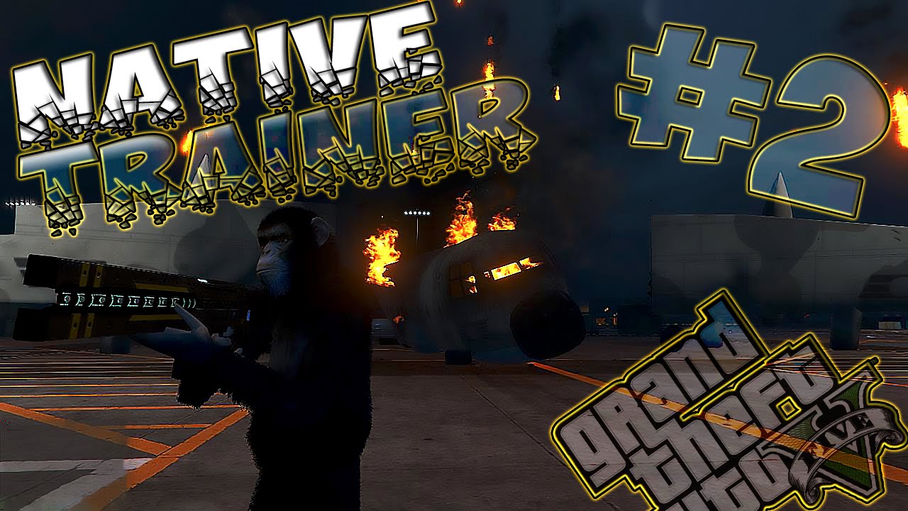 Grand Theft Auto V #2 - Native Trainer {PC MODS} - YouTube