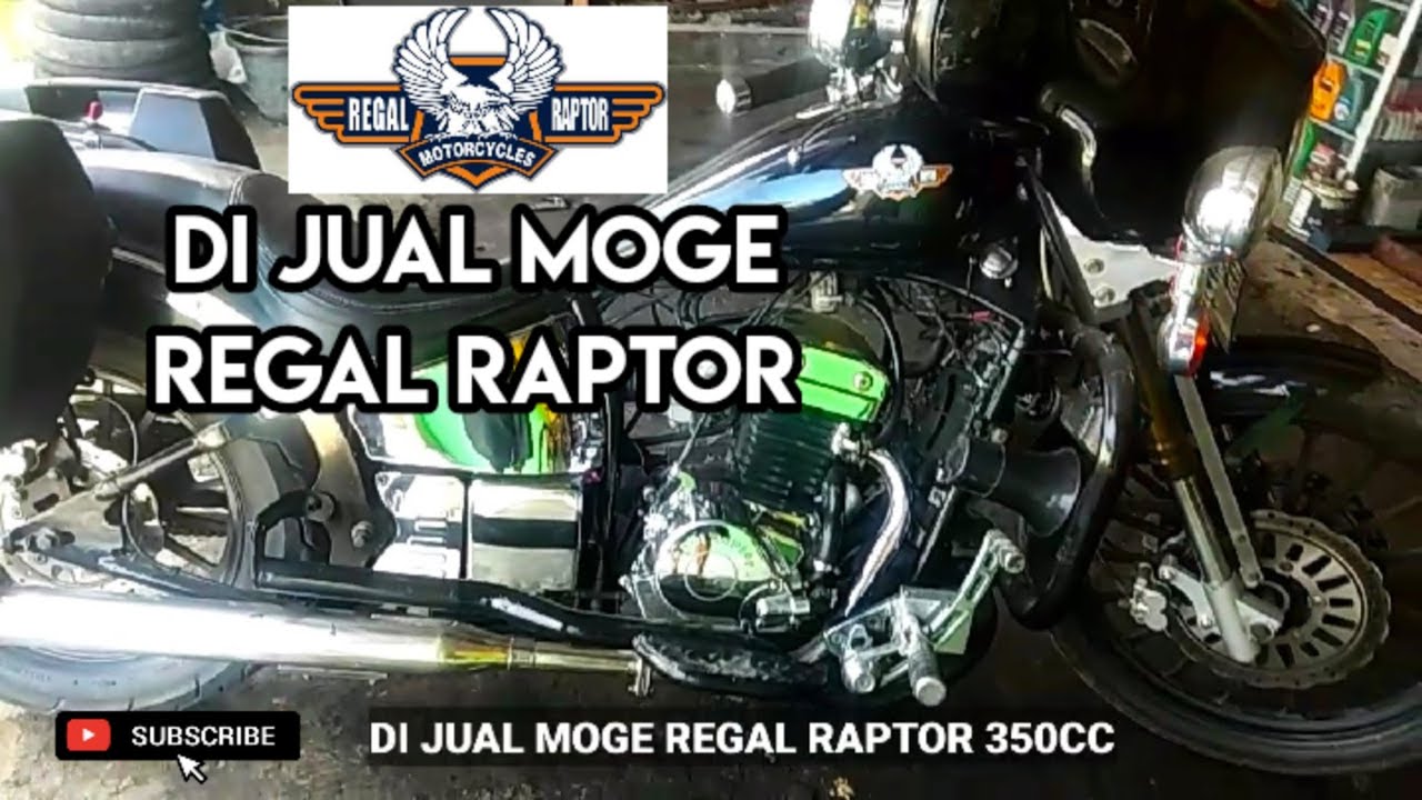 Di jual Moge Regal Raptor 350cc Custom Harley Davidson - YouTube