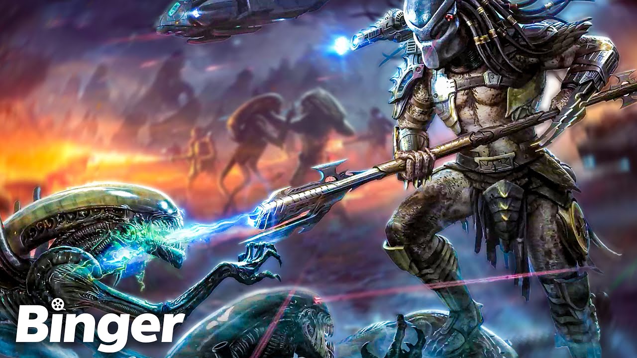 Alien vs. Predator Anime Series Is Already Waiting in The Wings - YouTube