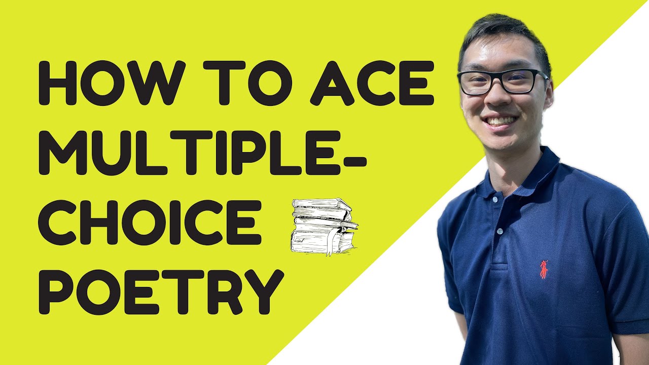How to Best Answer Multiple-Choice Poetry Questions - YouTube