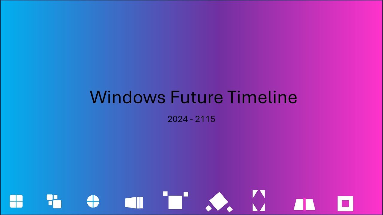 Windows Future Timeline - YouTube