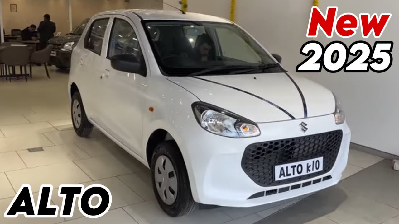 NEW 2025 MARUTI SUZUKI ALTO K10 Vxi Updated Model White Colour Review ...