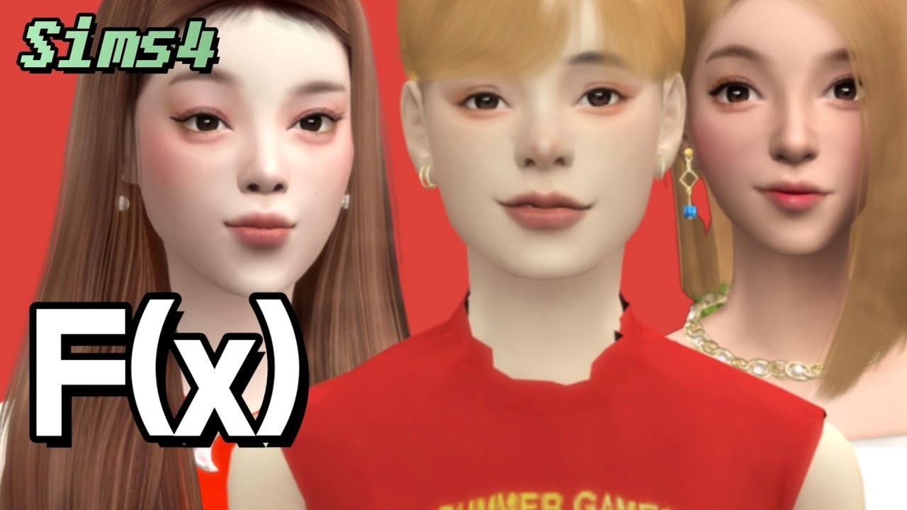 [sims4] 2000년대 kpop 아이돌 심즈 에프엑스 핫써머 sims4 fx Hot Summer - YouTube