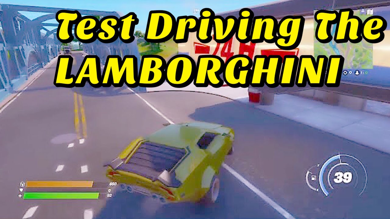 Test Driving The LAMBORGHINI!! - YouTube