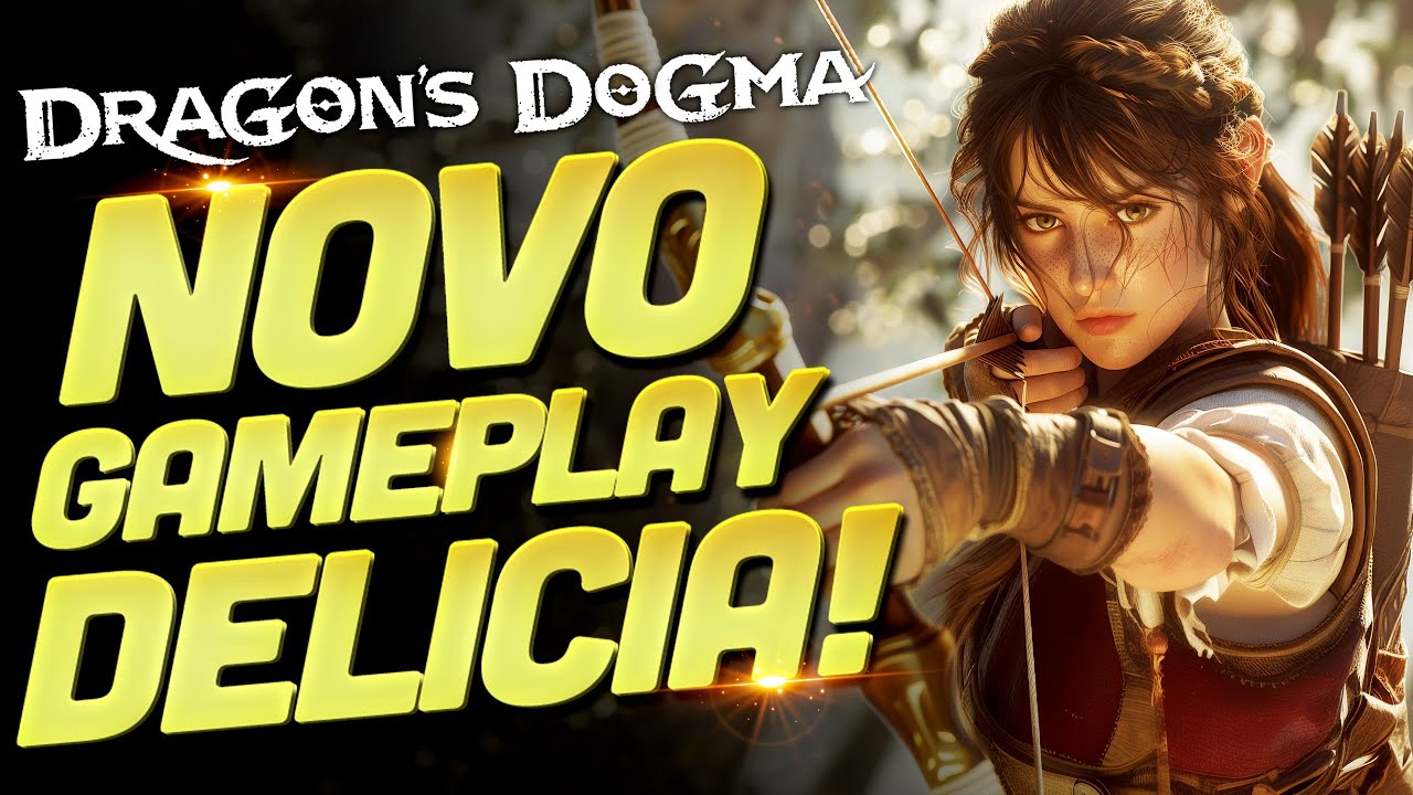 DRAGON'S DOGMA II - 25 MINUTOS DE GAMEPLAY COM ARQUEIRO MÁGICO!!! - YouTube