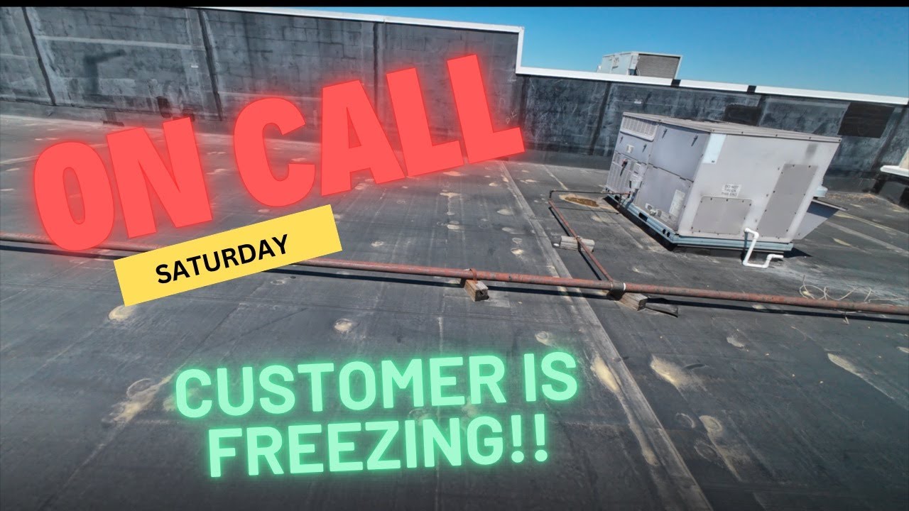 ON CALL!! Hvac Tech | Customer is FREEZING!!! Temp Fix #hvac # ...