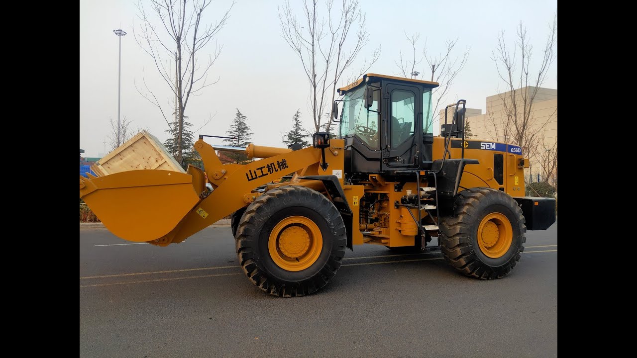 SEM Wheel Loader SEM656D with 1 Year Maintenance Accessory Arrive at ...