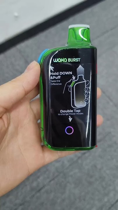 Waka BURST 36,000 (Ice Blast) 36k Puff - YouTube