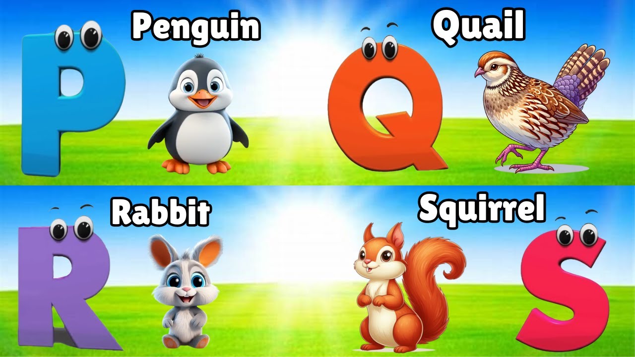 Alphabet Animals Song | Learn the ABC Alphabet Animals Song for Kids ...