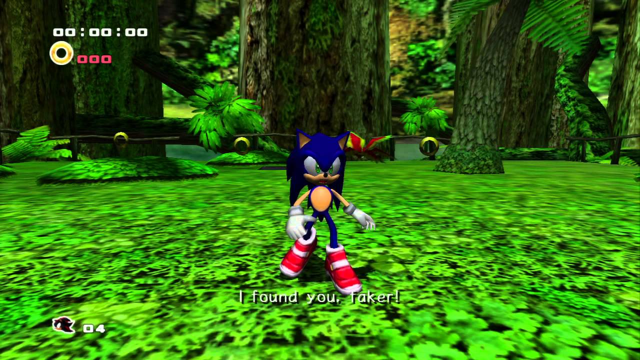 Sonic Adventure 2 (PS3) - Cutscene, DARK 017, After "White Jungle ...