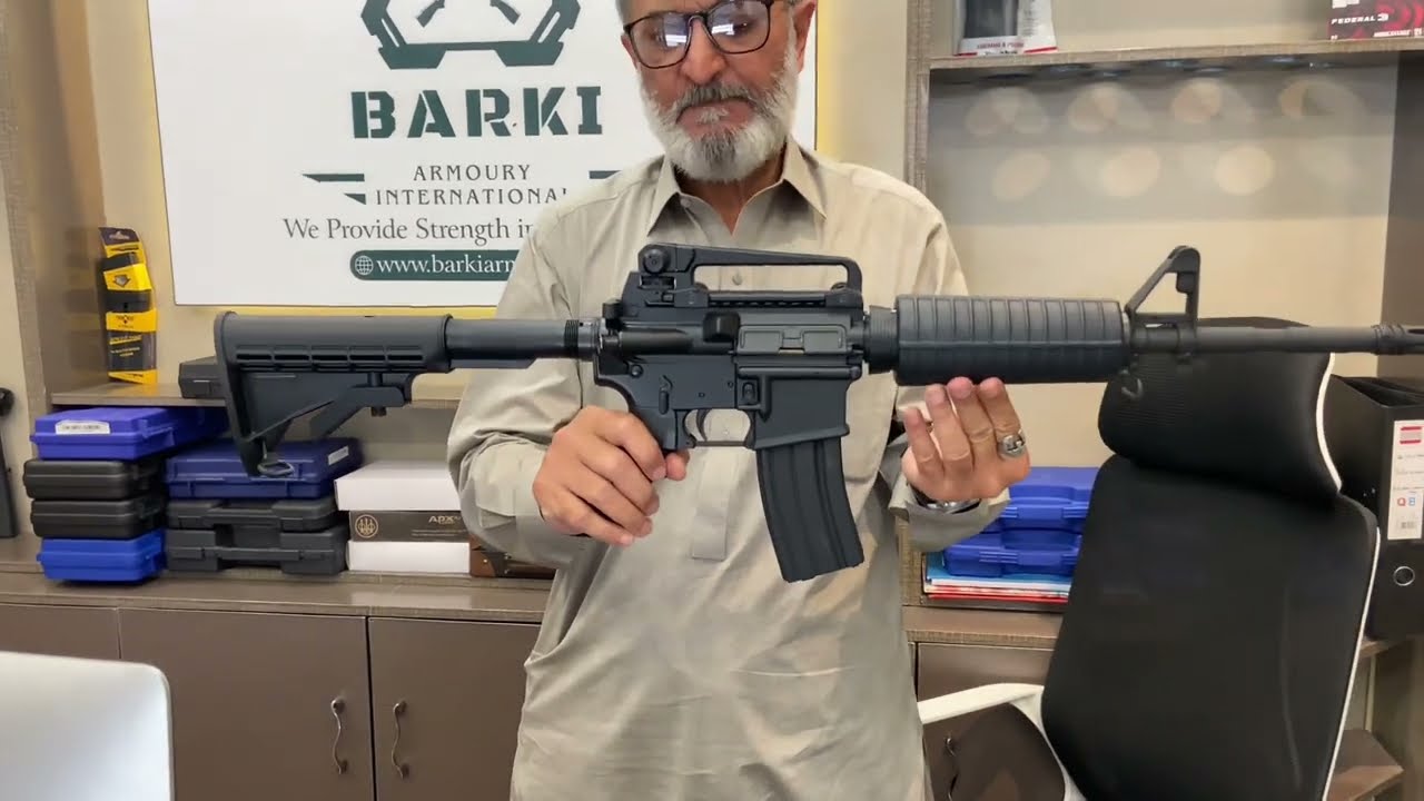 CQ-A 5.56 || China M4 || 223 bore - YouTube