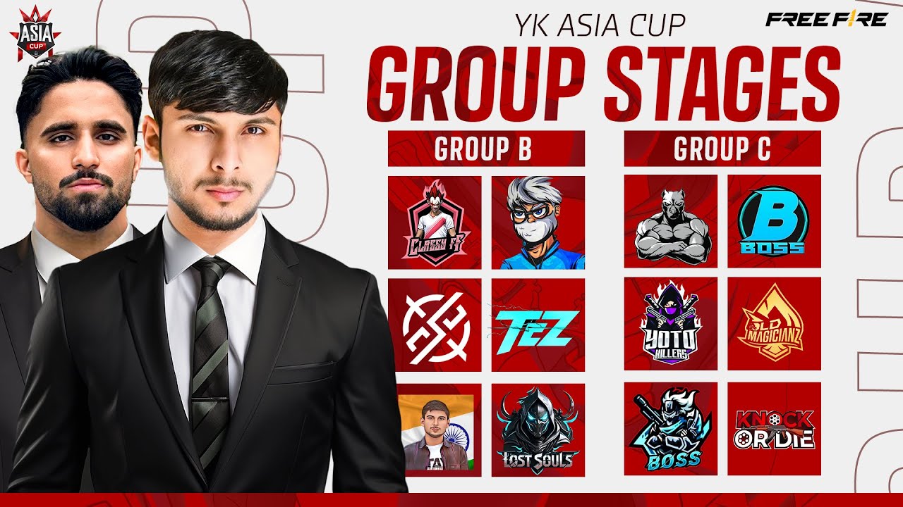 🔴 INTERNATIONAL BATTLE 🔥 | YK ASIA CUP 🏆 | GROUP B vs C | ft ...