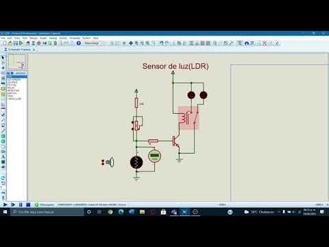 Práctica 8 | Sensor de Luz : LDR | Proteus 8 Professional - YouTube