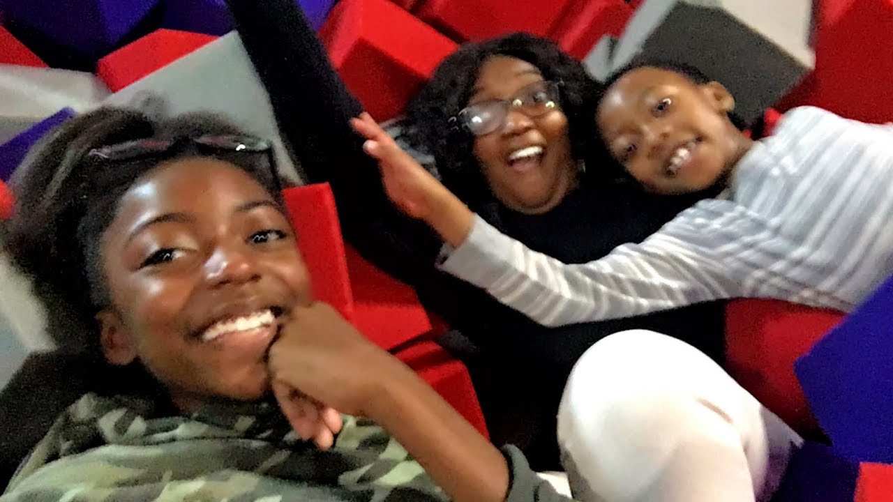 Fun Day at Super Fly Jump Park with the kids!!!! - YouTube