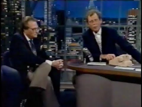 Late Night With David Letterman - Larry King - June 17, 1993 - YouTube