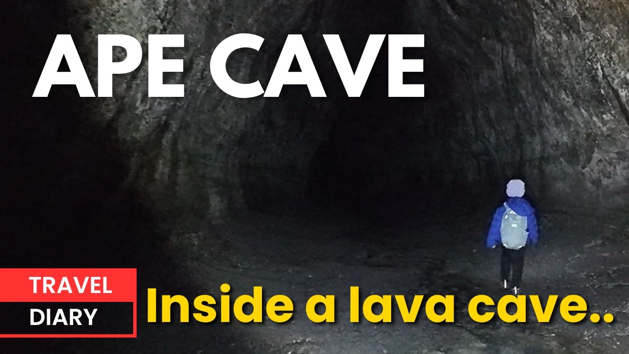 Journey inside Ape Cave — the longest lava tube in the continental US ...