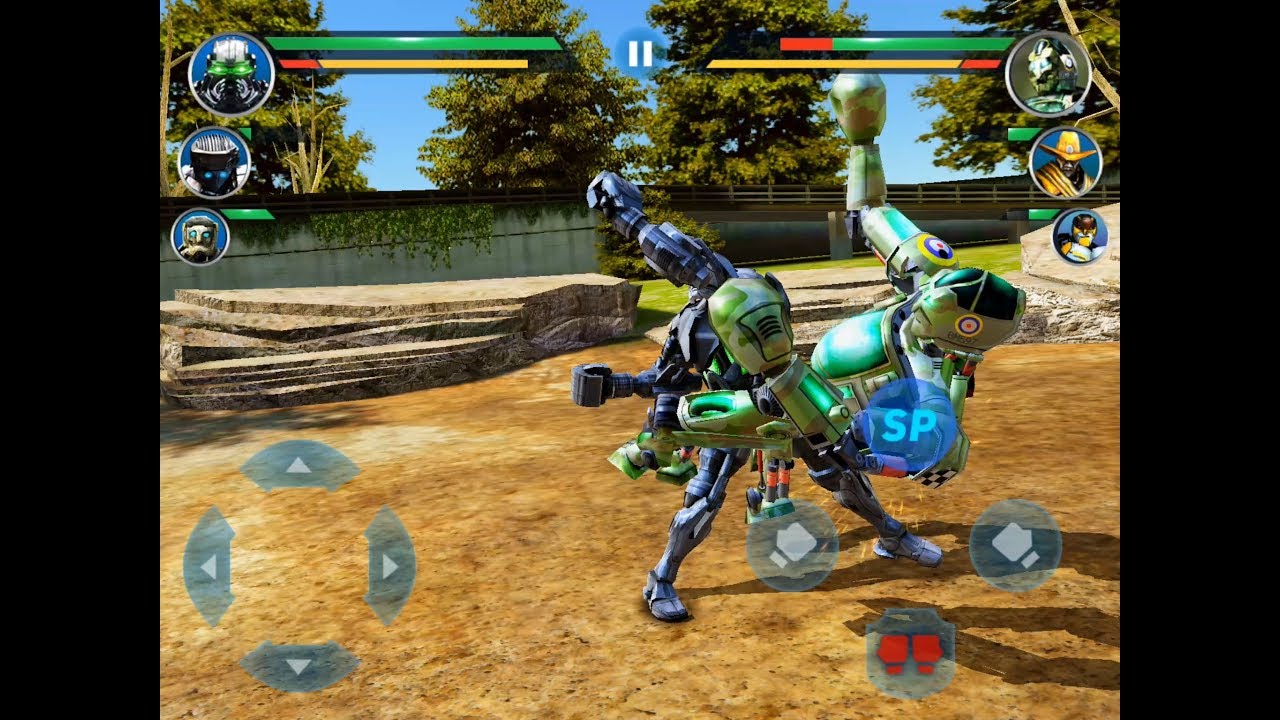 REAL STEEL-METRO & ATOM & ZEUS vs SIX SHOOTER, GRIDLOCK, AMBUSH ...