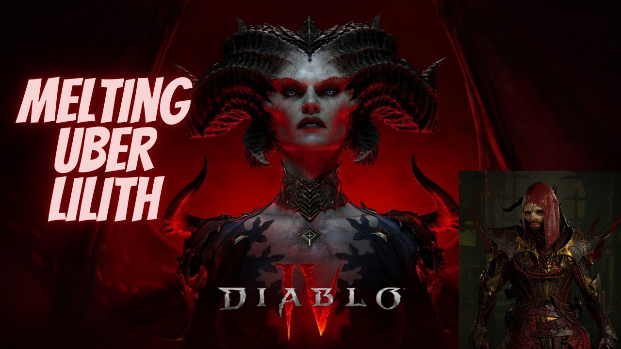 Diablo 4 S2 : Melting Uber Lilith With Twisting Blades Rogue - YouTube