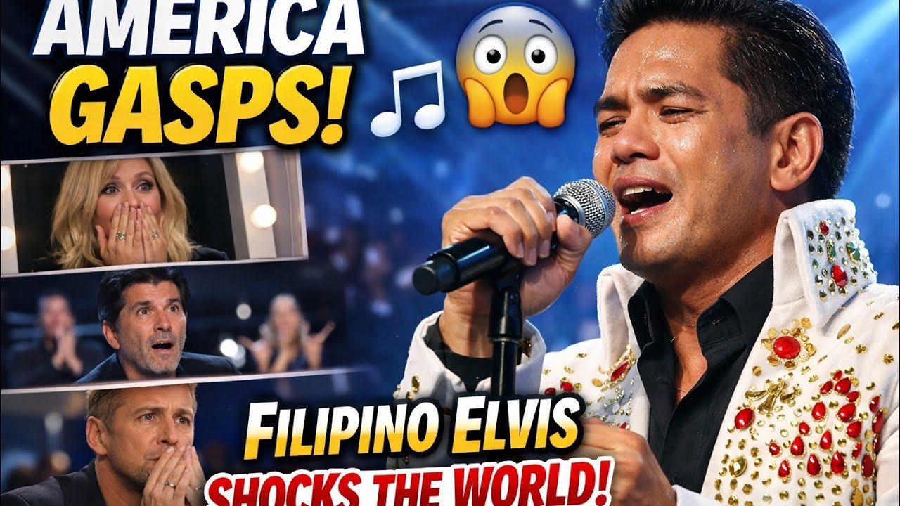 🔥 America GASPS as Filipino Elvis Delivers the Performance of the ...