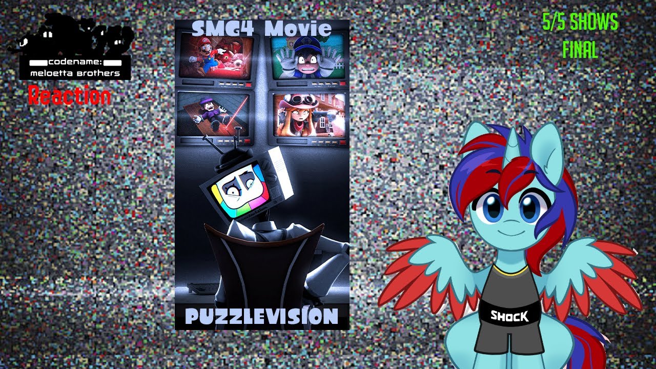 MB Reaction: SMG4 Movie PUZZLEVISION |IT TIME TO END PUZZLEVISION ...