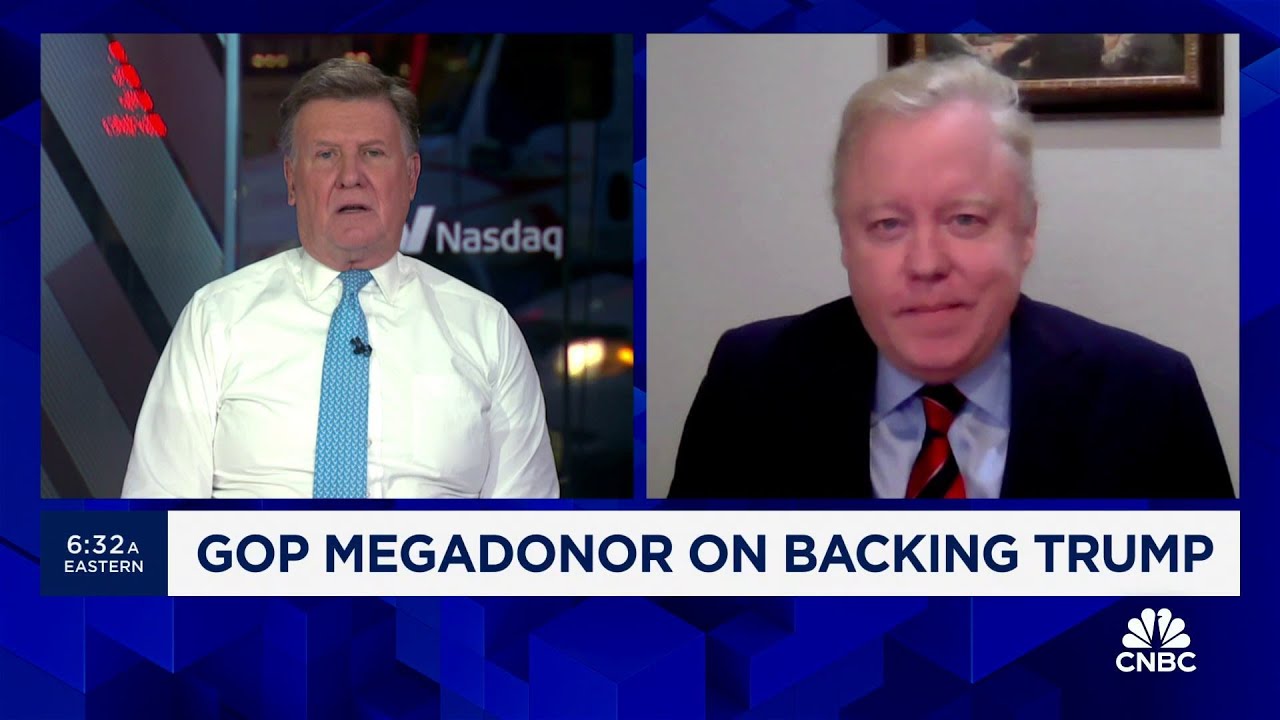 GOP megadonor Hal Lambert on why he’s backing Trump - YouTube