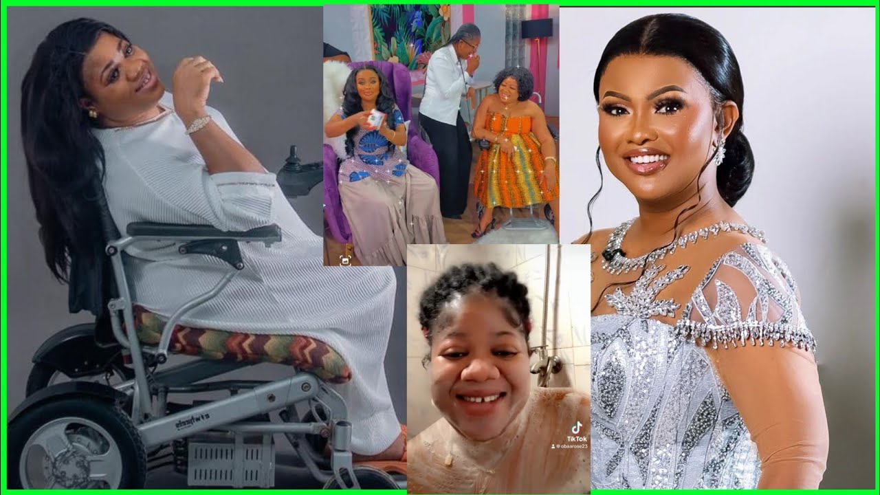 Beautiful cripple call people 2 thank Nana AMA BROWN for her,She said ...