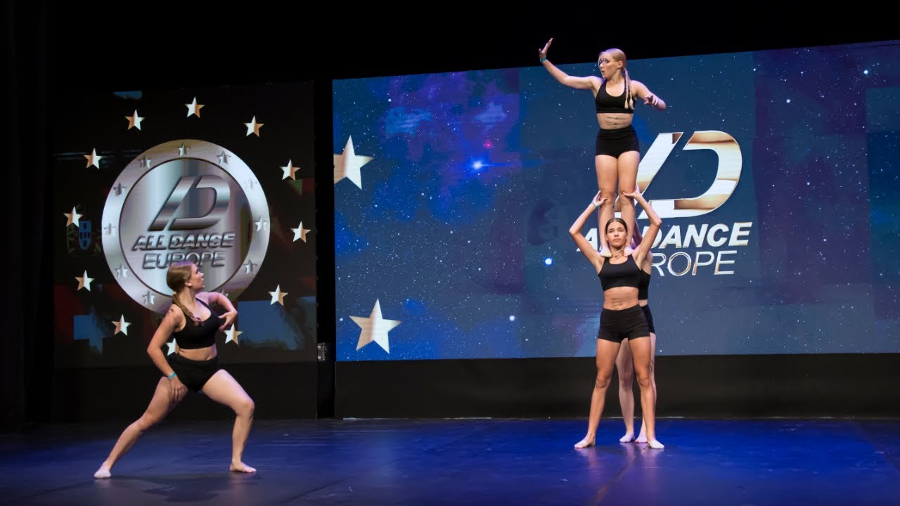 Contemporary Dance Quartet "we go" - All Dance Europe - YouTube