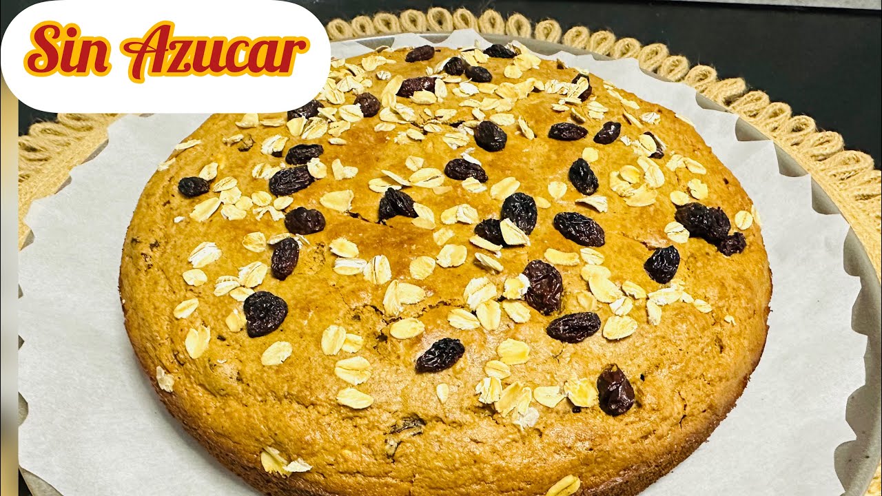 BIZCOCHO o PAN de AVENA Sin AZÚCAR, /COMO HACER PAN DE AVENA. - YouTube