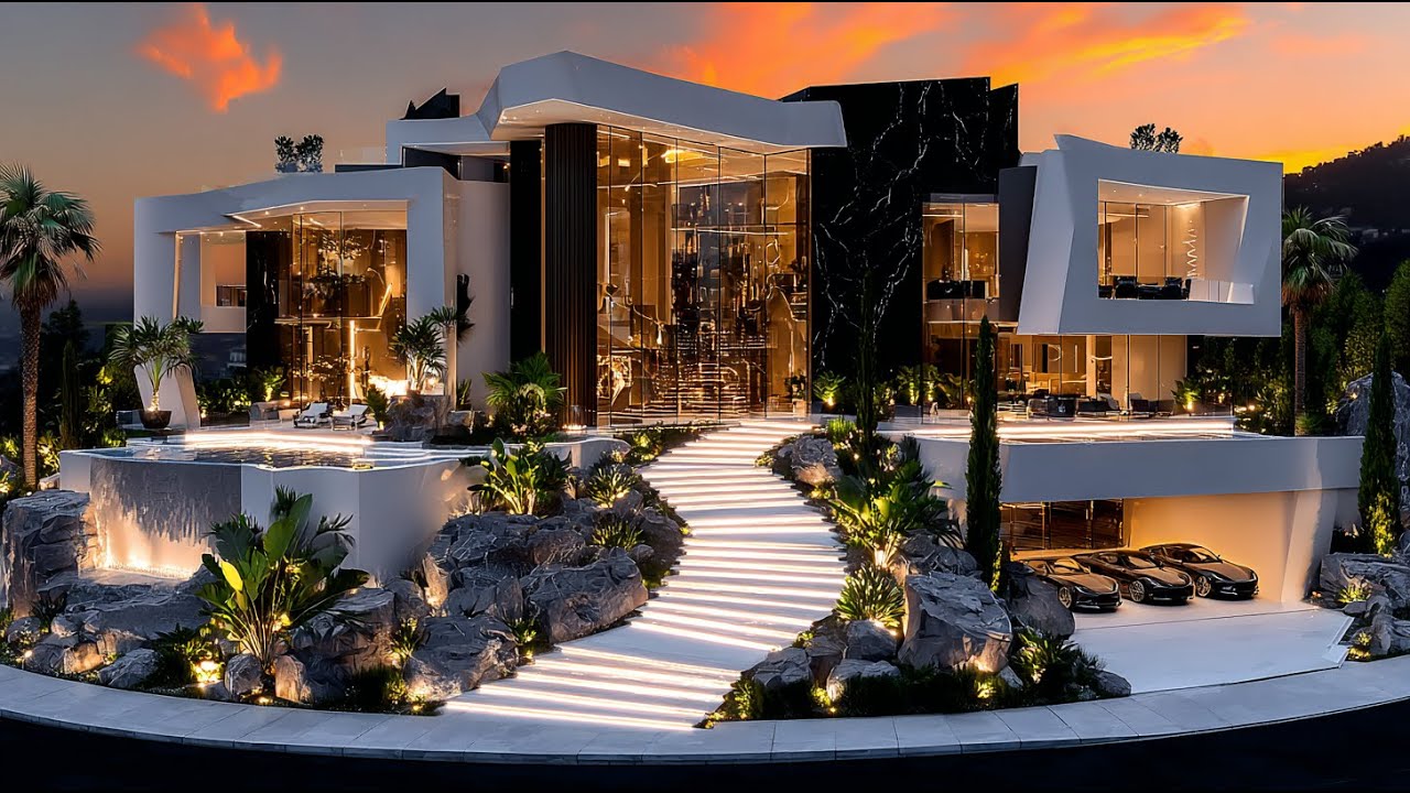 The Infinity Edge Mansion – Ultra Luxury Living Like Never Before - YouTube