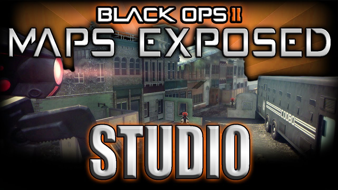 Black Ops 2 | Maps Exposed Ep. 20 Studio (Lines of Sight, Jumps and ...