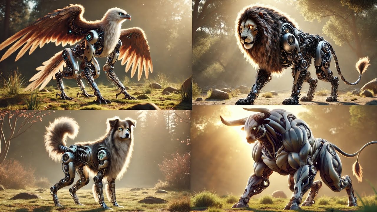 Amazing Wild Animals Fusion | Animals + Robot - YouTube