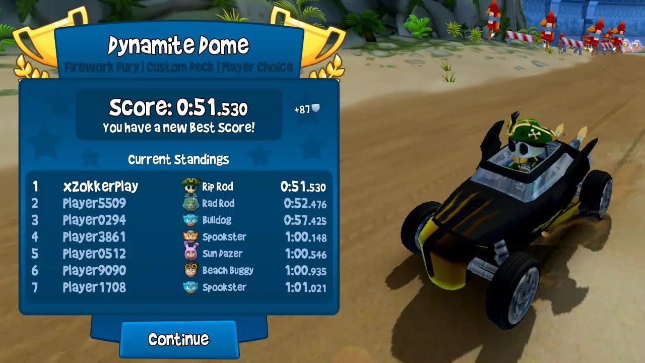 🧨Dynamite Dome🧨 "Rip Rod" |🏁(Beach Buggy Racing 2)🏁 - YouTube