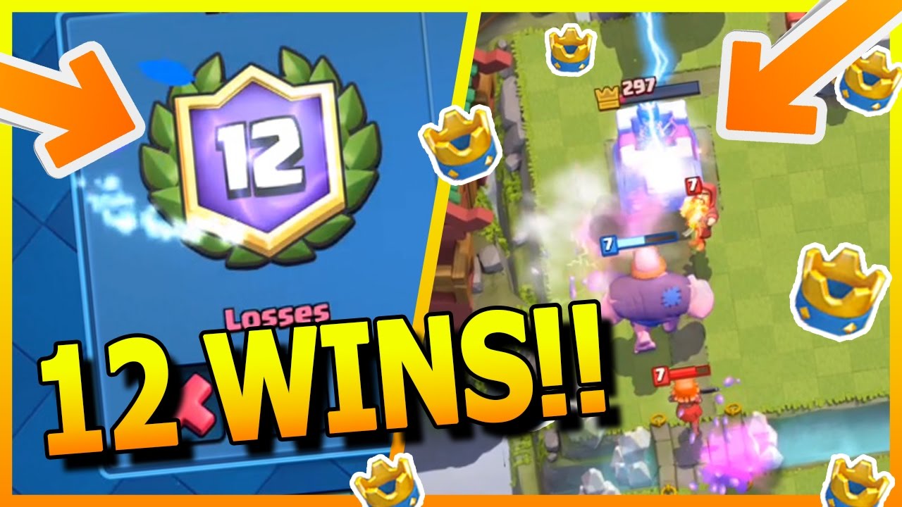 LIGHTNING IS SO GOOD!!! 12 WIN CHALLENGE DECK + CHEST OPENING | Clash ...