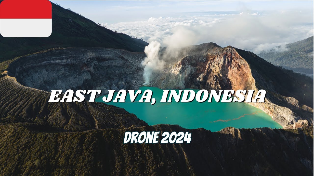 East Java, Indonesia || Drone 4K 2024 || Calm & Ambient background music - YouTube