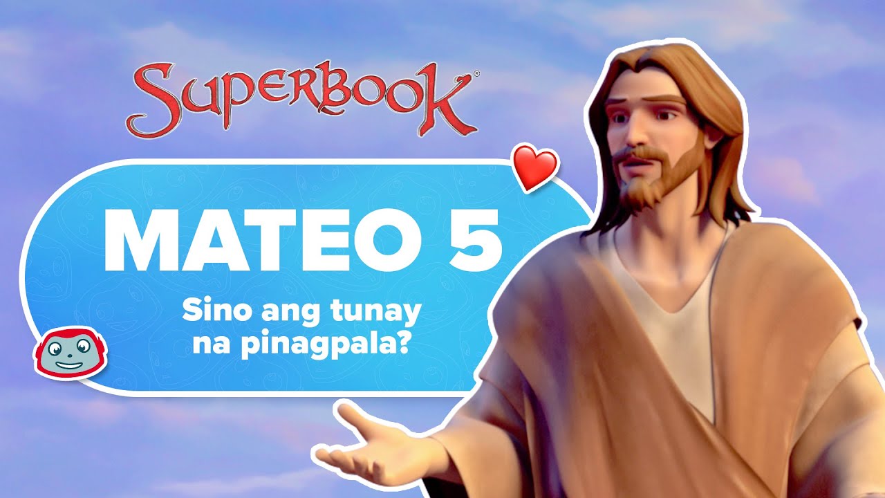 Matthew 5: The Beatitudes | Superbook Scripture Series - YouTube