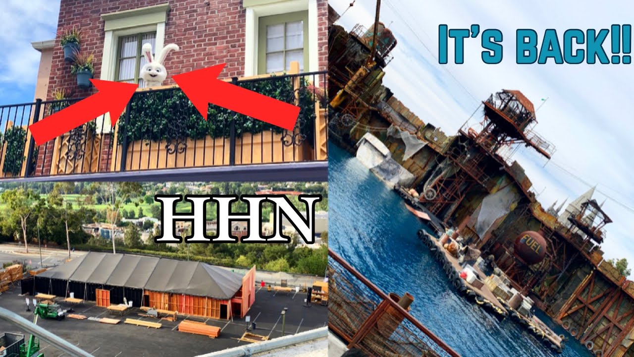 Waterworld Returns, New Snowball Puppet, and HHN Construction ...