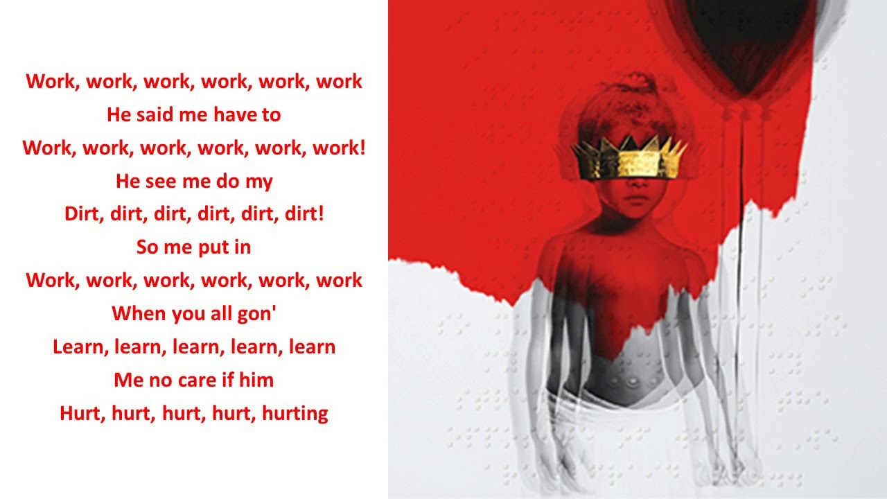 Work Rihanna Lyrics - YouTube