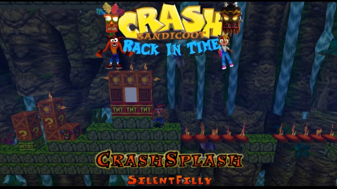 Crash Bandicoot - Back In Time Fan Game: Custom Level: Crash Splash By ...