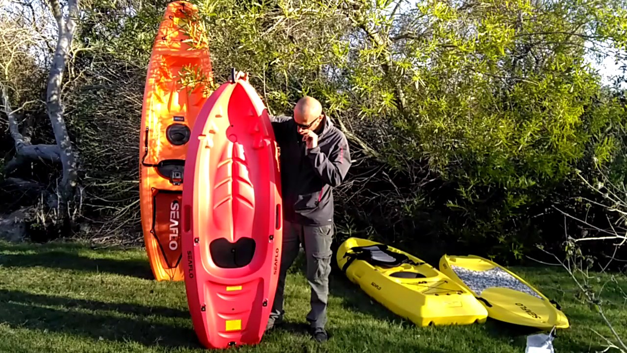 SEAFLO Uruguay kayak SF1001 - YouTube