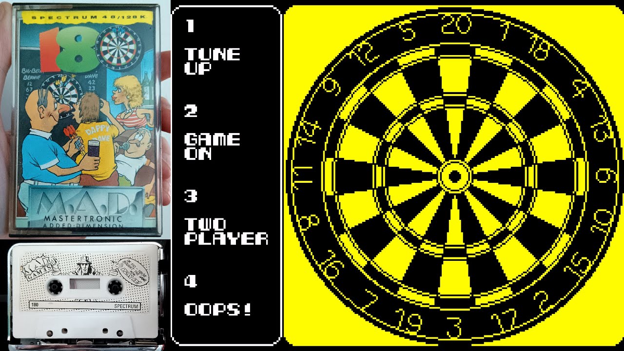 180 (1986 Mastertronic Added Dimension) - Emulated ZX Spectrum 128K ...