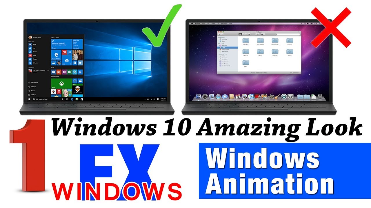 Windows Amazing Look | Windows 10 Better Then Mac Only 1 Software - YouTube