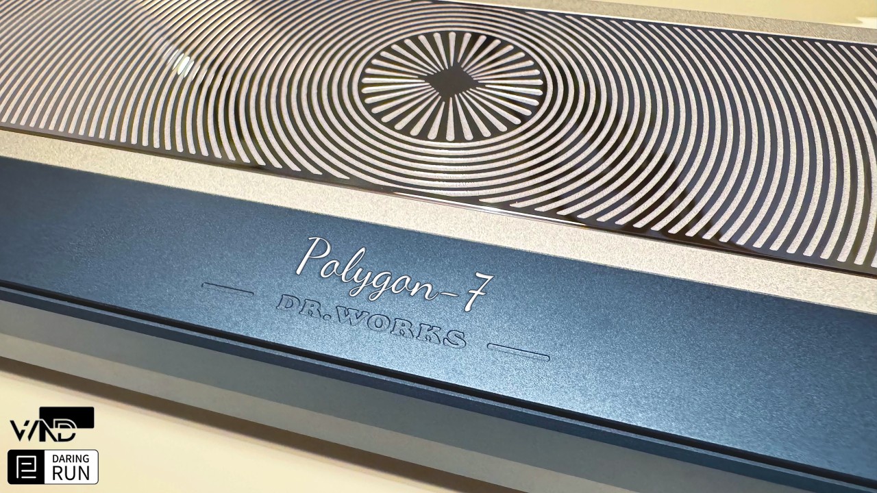 DaringRun의 Polygon-7 | 언박싱, 클래키 빌드, 타건음 테스트. - YouTube