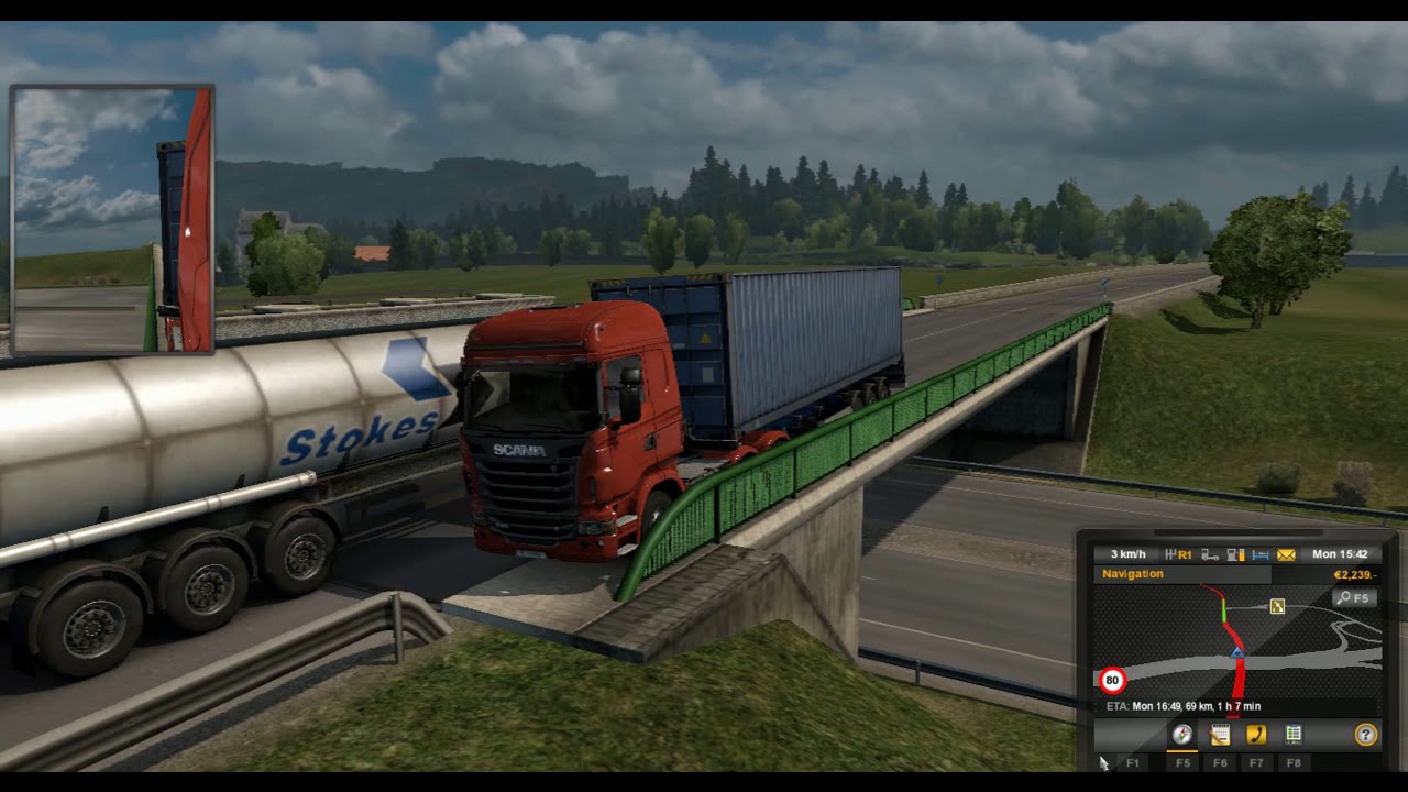 [ETS2]Euro Truck Simulator 2 | PC GAME PLAY - YouTube