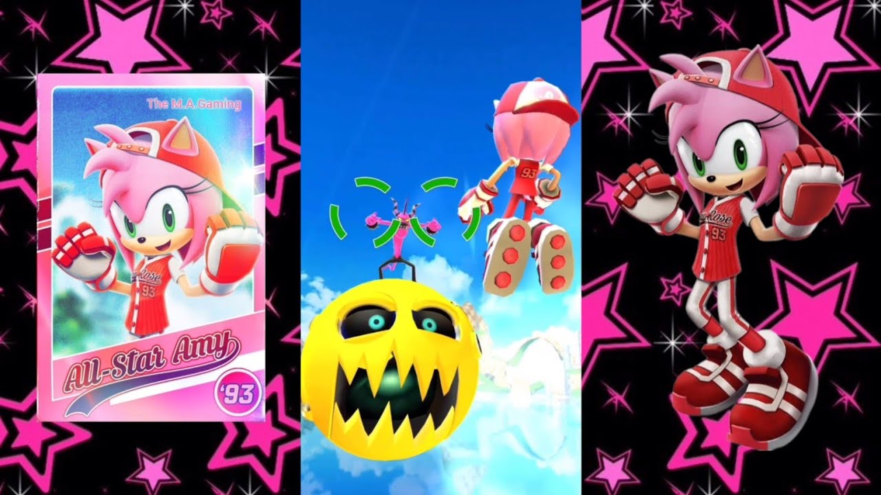 All Star Amy VS Dr.Eggman & Zazz Boss Fight || SONIC DASH Gameplay Part ...