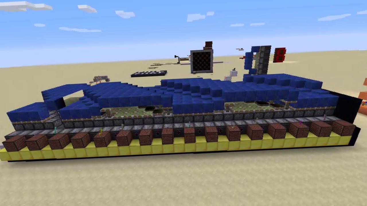 Minecraft | Wave Machine + Noteblocks = THIS! - YouTube