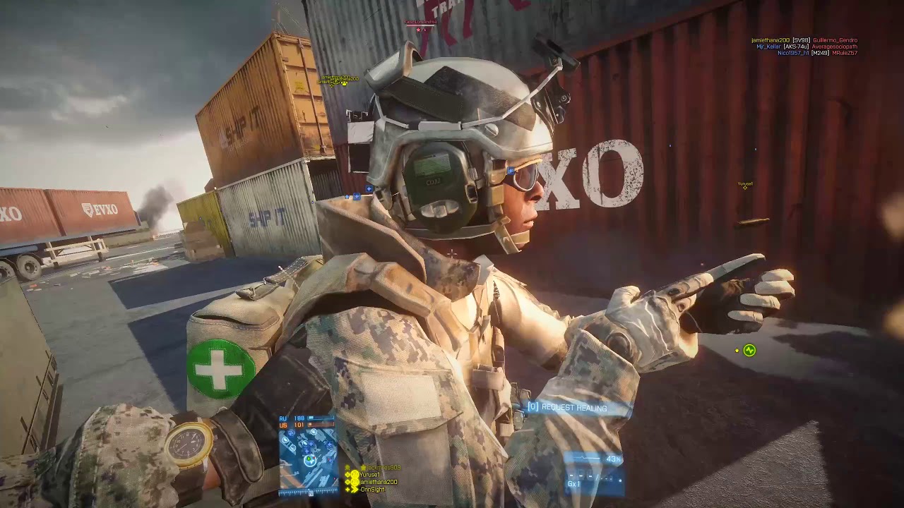 Battlefield 3 Loadout: Defib+Knife Only Placing 4th Better Score !! 15 ...