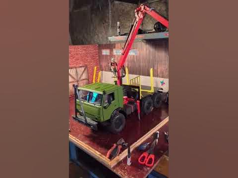 rc Kamaz log truck offroad радиоуправляемый камаз лесовоз бездорожье ...
