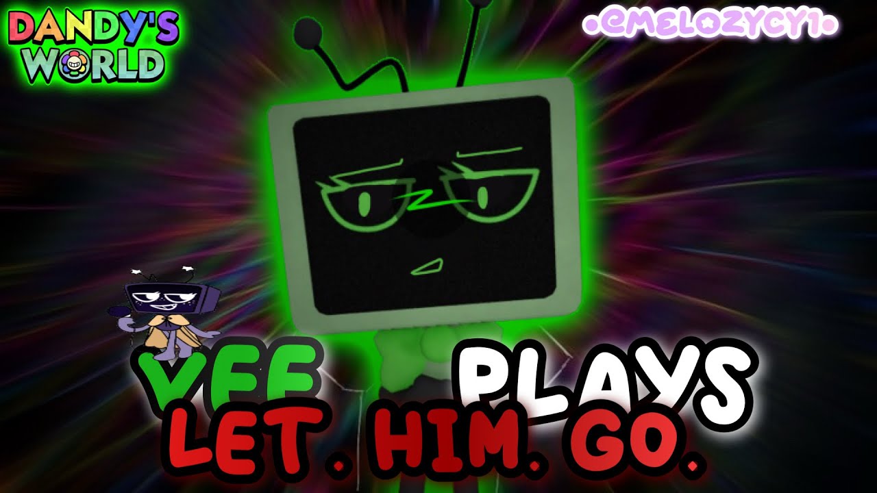 📺VEE PLAYS LET. HIM. GO. ON ROBLOX!💚 || #dandysworld #fypシ #roblox ...